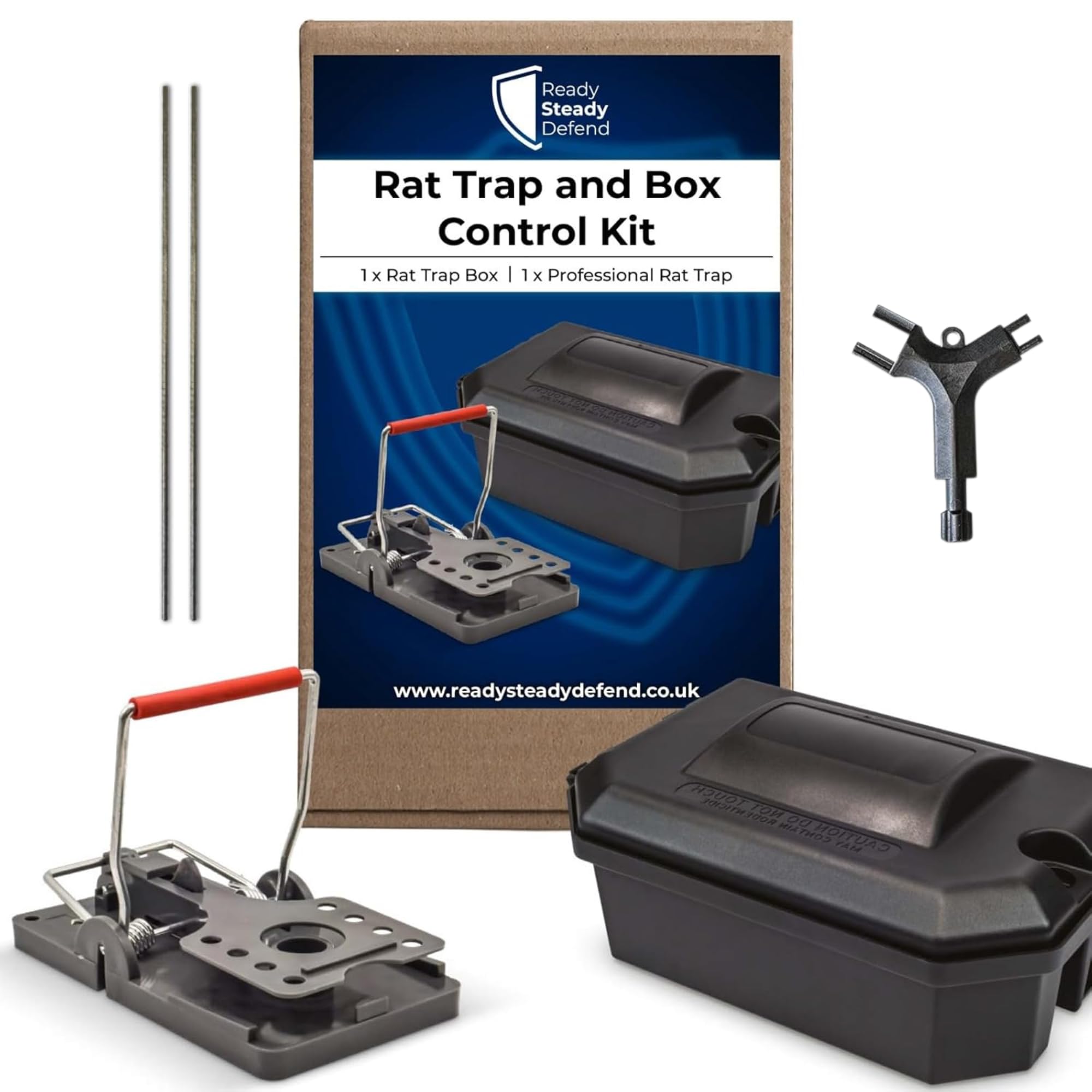 Bullet Rat Box & Trap (Pack of 1)