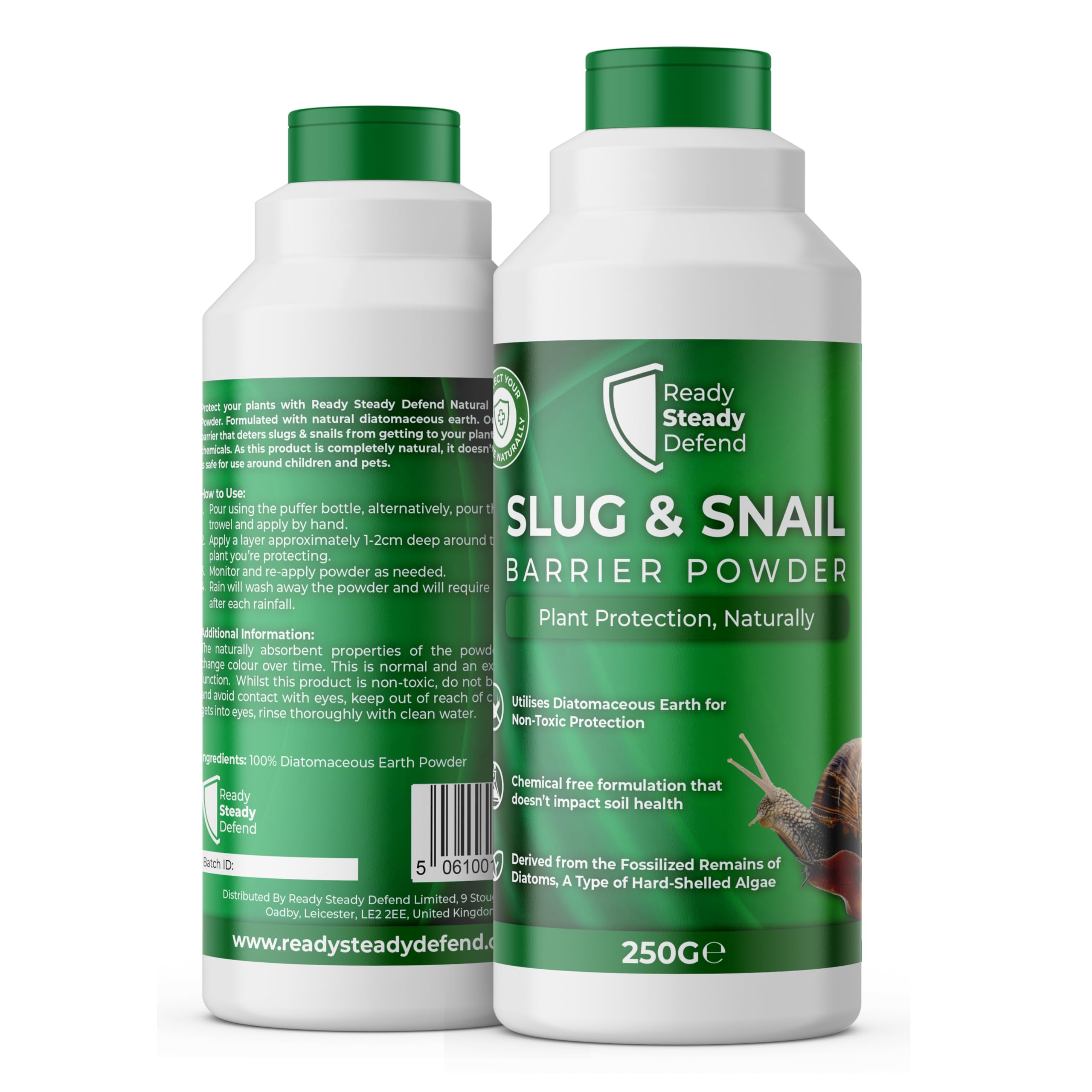 Slug & Snail Barrier Powder 250g