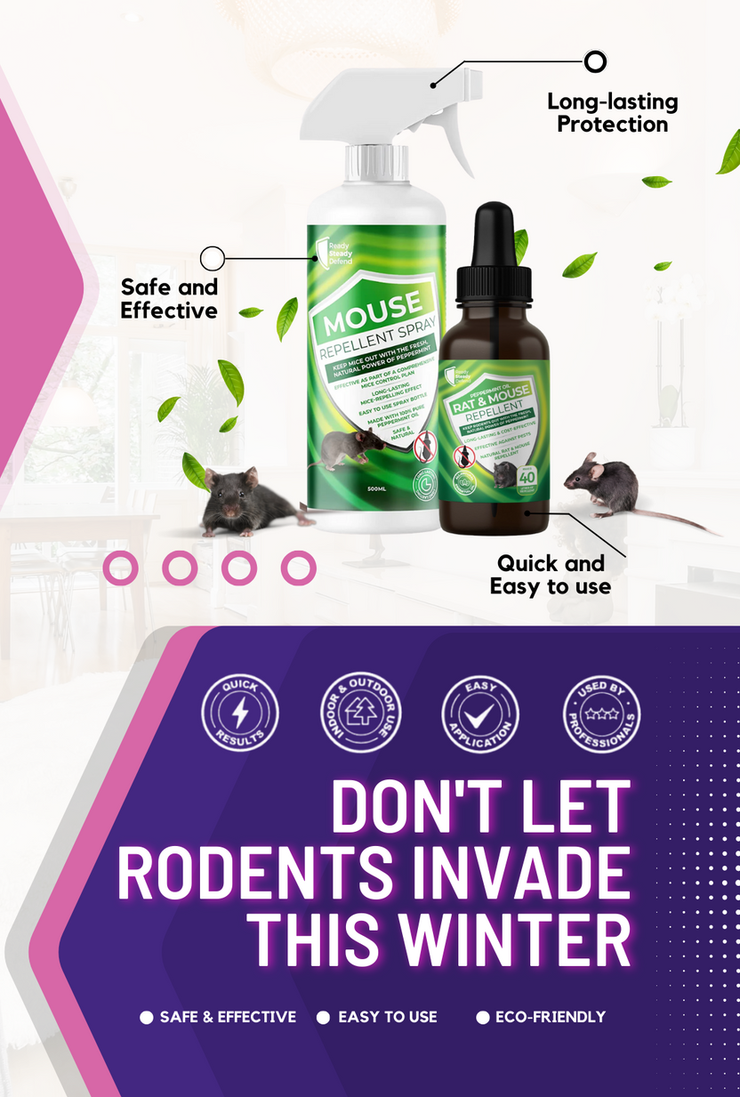 Ready Steady Defend: Moth Killer for Moth and Rodent Protection